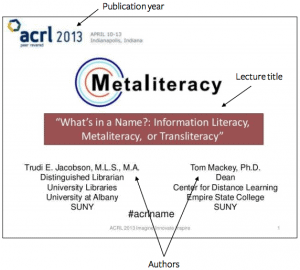 How to Cite a Lecture in Chicago/Turabian | EasyBib