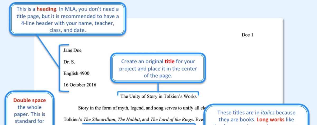 How To Format A Paper In Mla 8 A Visual Guide Easybib Blog Mla Format Word Template Essay Free